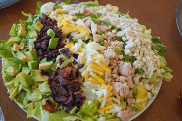 Original Brown Derby Cobb Salad - The Bikini Chef
